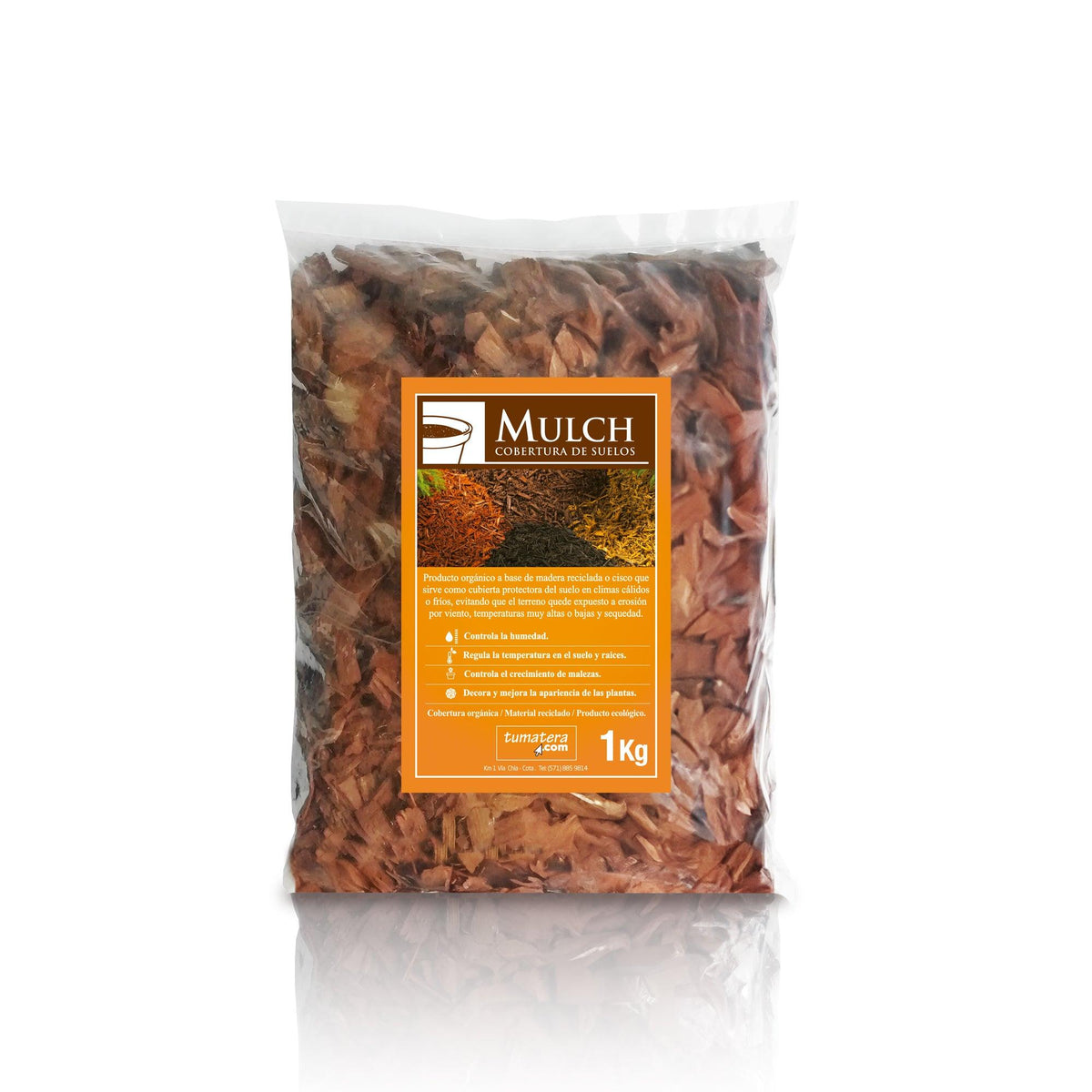 Mulch Decorativo Chocolate 1 Kg - Tumatera.Com — Tumatera.co